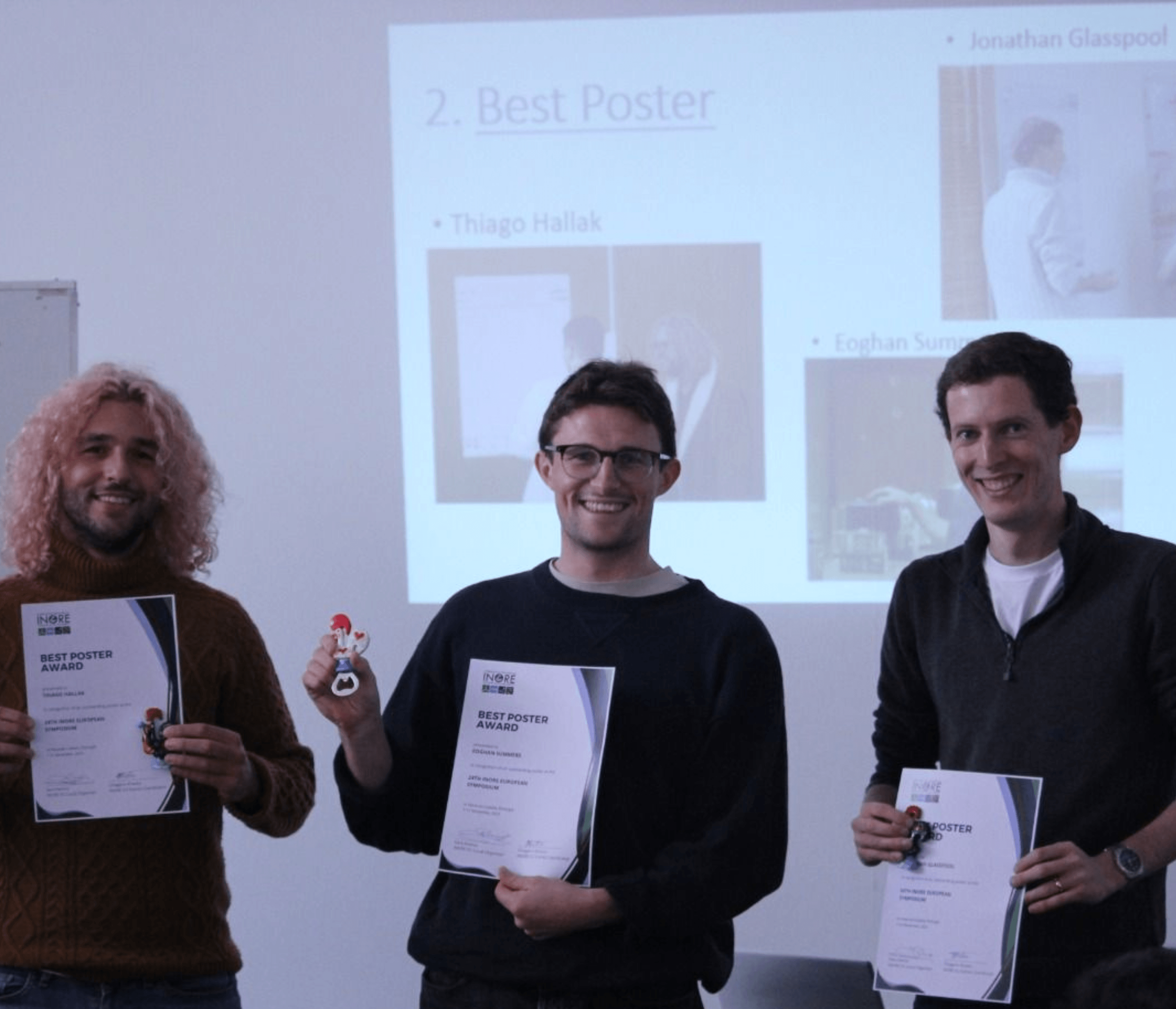 Eoghan Summers wins Best Poster Award | GDG Engineering Innovation